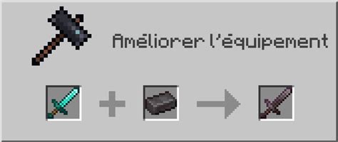 Netherite Couche Armure Arme Et Outils Minecraft Fr