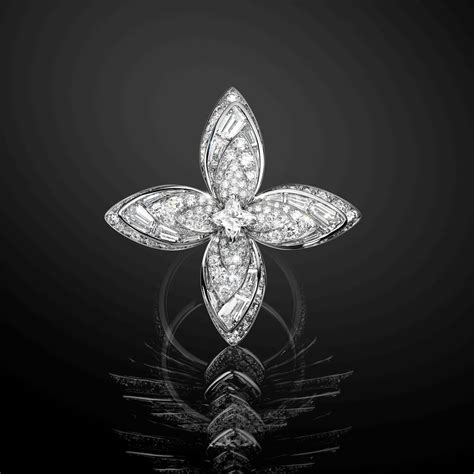 Monogram Flower Cut Diamond Ring By Louis Vuitton Louis Vuitton The