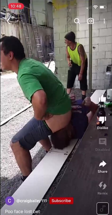 Str Man Takes A For Losing A Bet Thisvid Com