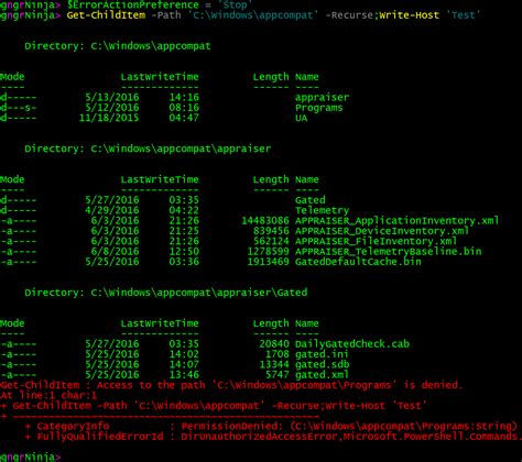 powershell getting started error handling — the ginger ninja