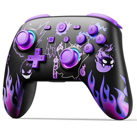 Wireless Pro Controller For Nintendo Switch OLED Lite Switch Controller With LED Joystick