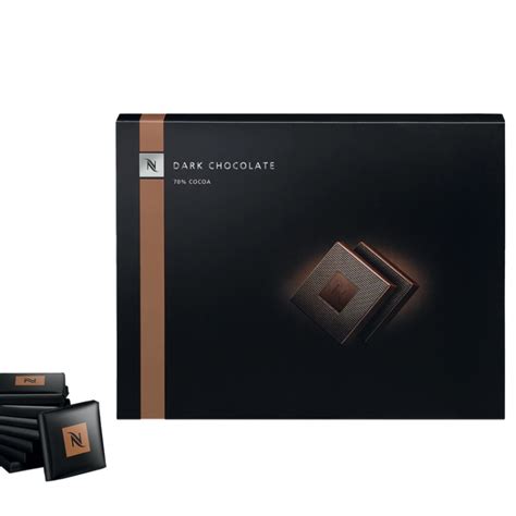 Шоколад Nespresso Dark Chocolate 70% купить в интернет-магазине 24kofe ...