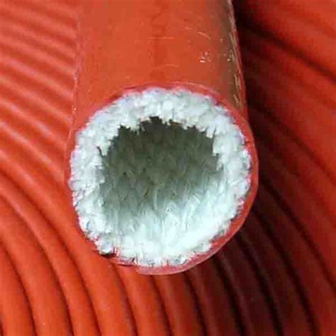 Funda De Cables Anti Cal Rica Fibra De Vidrio Y Silicona Alta Temperatura Coelectrix Com