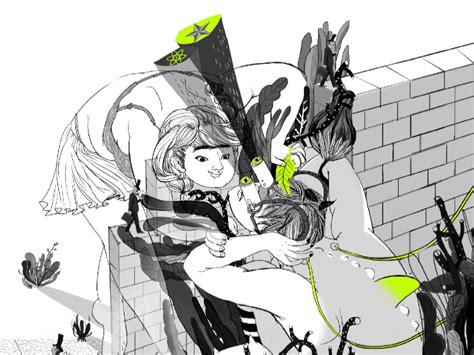 自我介绍简历的插画线图echo曾爱可 站酷zcool
