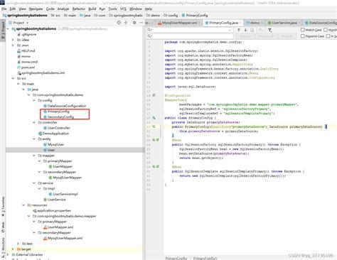 从零搭建springbootmybatis多数据源配置mybatis配置多数据源 Csdn博客