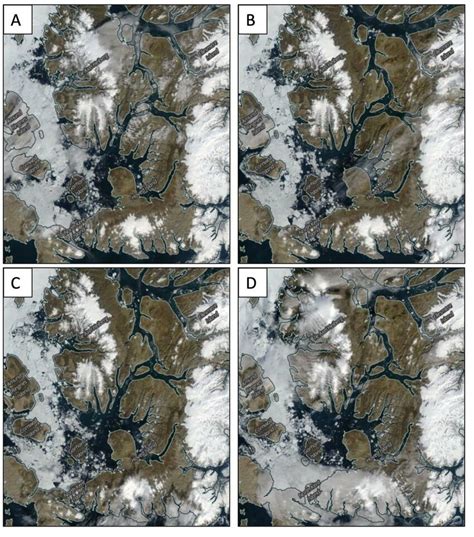 Modis Satellite Imagery Of The Sea Ice Conditions In Norwegian Bay Download Scientific Diagram