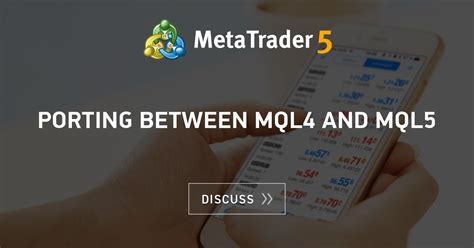 Porting Between Mql4 And Mql5 Cfd Trading General Mql5