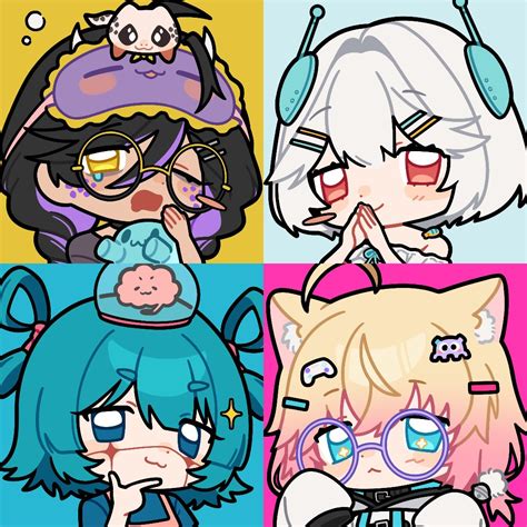 Minikomew Ellie Minibot Codebug Shoomimi And Chrchie Indie Virtual Youtuber Drawn By