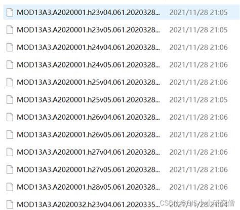 python或arcgis建模将modis的hdf文件转tif，并进行拼接 modis数据拼接python csdn博客