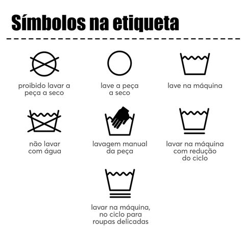 O Que Significam Os Símbolos Nas Etiquetas Das Roupas