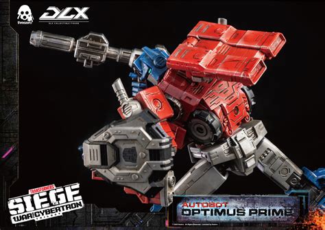 Threezero Transformers War For Cybertron Trilogy Dlx Optimus Prime