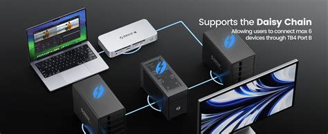 Orico Thunderbolt 4 Dock40gbps 12 In 1 Hub Docking Station