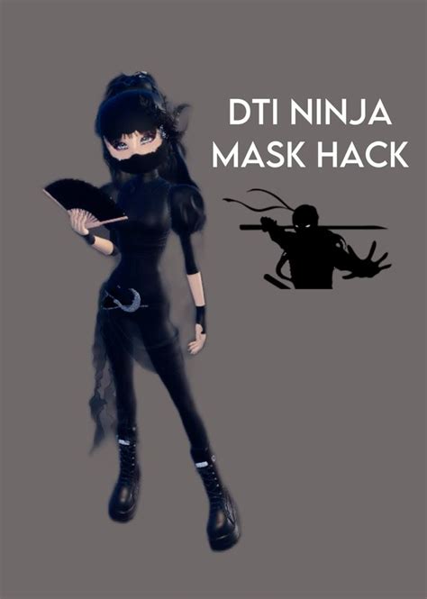 Dti Ninja With The Mask Hack Ninja Dress Ninja Outfit Dress To Impress