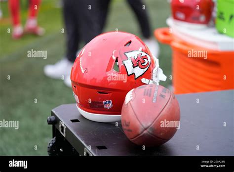 Pittsburgh Pa Usa 25th Dec 2024 December 25 2024 Kansas City Chiefs Helmet During The