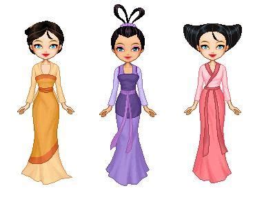 Pin On Cosplay Ideas Mei Ting Ting And Su From Mulan Ii