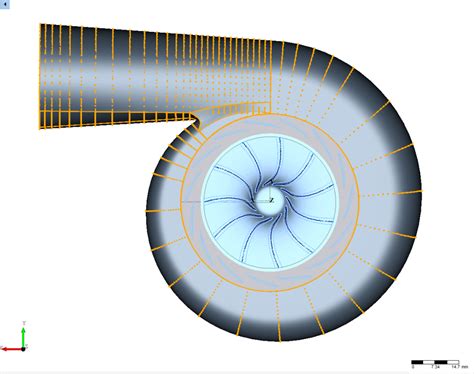 Radial Turbine Cfd Simulation Cfd Support