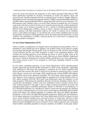Current Perspective In Task Scheduling Techniques In Cloud Computing A