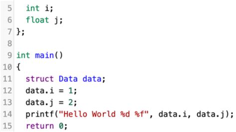 C语言学习笔记 结构体基础使用示例 龚思凯 博客园