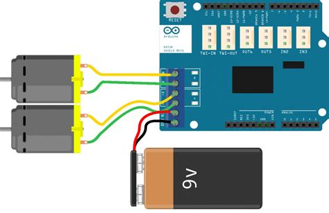 شیلد درایور موتور Arduino Motor Shield R3 آوا الکترونیک