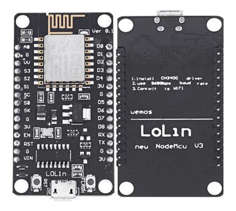 Nodemcu Wifi Esp8266 Lua Gpio Pwm I2c Uart Chipset Ch340 5560 En Paternal Capital Federal
