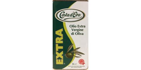 Costa D'Oro Extra Virgin Olive Oil, 4 x 3 L | Centrum Supermarket