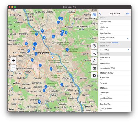 Adding Openstreetmap Data To The Guru Maps Using The Overpass Turbo