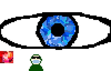 Eye Next Color Scheme And Kwite Pixel Art