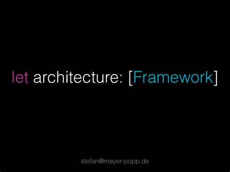 Framework Based Architecture Using Cocoapods Speaker Deck