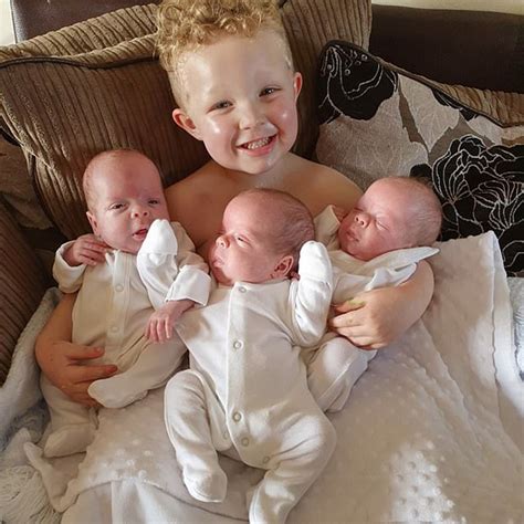 Thai The Unbelievable Miracle Of Naturally Conceived Identical Triplets New Lifes