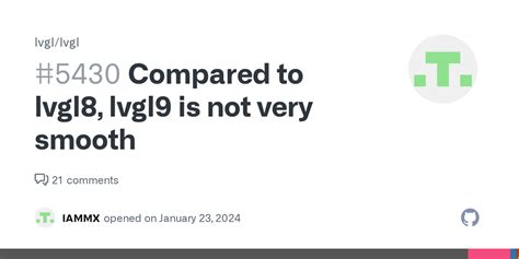 Compared To Lvgl8 Lvgl9 Is Not Very Smooth · Issue 5430 · Lvgllvgl · Github