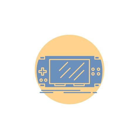 Console Device Game Gaming Psp Glyph Icon 12962677 Vector Art At Vecteezy