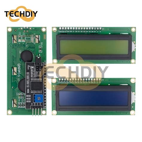 Tenstar Robot Lcd1602i2c Lcd 1602 Module Bluegreen Screen Pcf8574 Iic