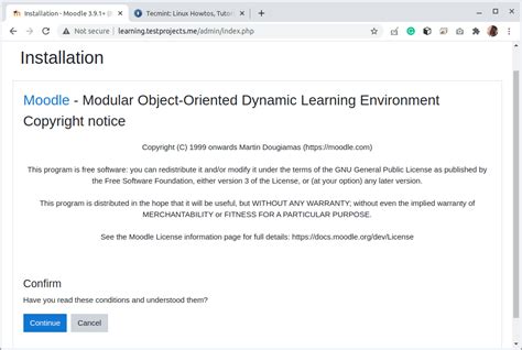 How To Install Moodle Learning Platform With Nginx In Centos 8
