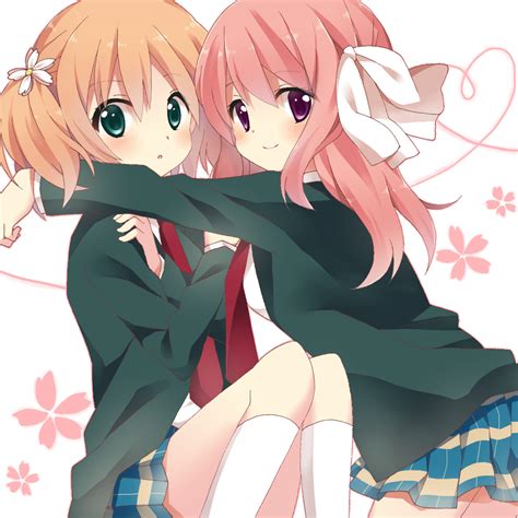 Takayama Haruka And Sonoda Yuu Sakura Trick Drawn By Kumakichi