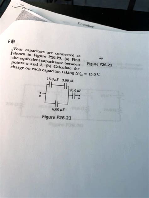 X Number 6 Four Capacitors Are Connected As Shown In Figure P2623afind