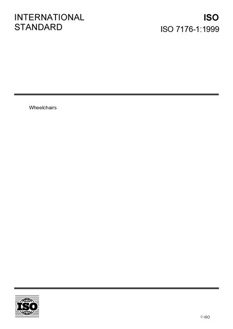Iso 7176 11999