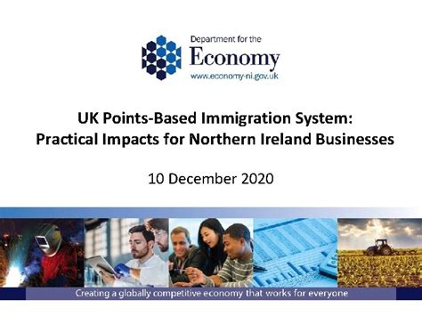 Uk Pointsbased Immigration System Practical Impacts For Northern