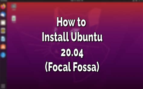 How To Install Ubuntu 20 04 Explained With Screenshots TechSphinx