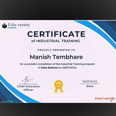 Eduversity Datascience Internship Datanalytics Manish Tembhare