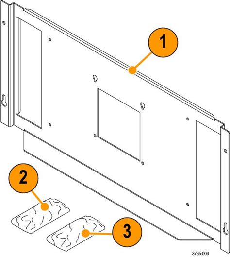 2 Rk Rackmount Kit Instructions Tektronix