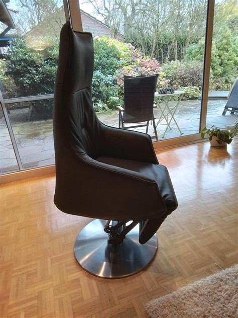 Leder Relaxsessel Contur Girona Schwarz Elektrisch In Greven Gimbte