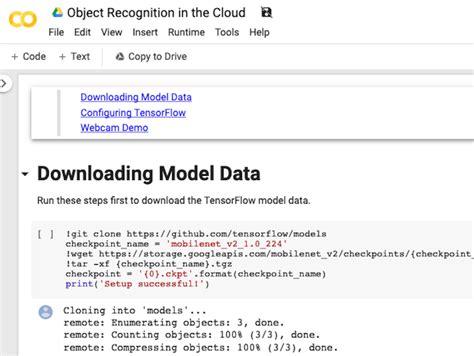 Opening The Notebook Basic Tensorflow Object Recognition On Any