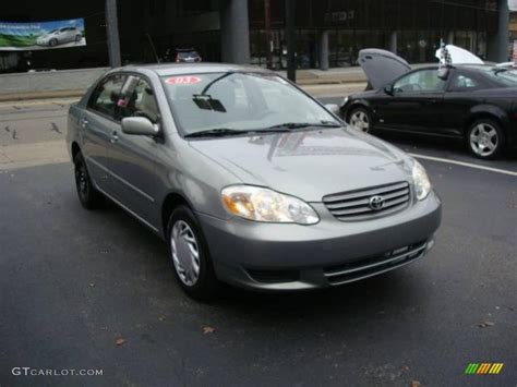 2003 Mineral Green Metallic Toyota Corolla Le 22126027 Photo 6
