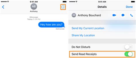 How To Set Up Read Receipts For Specific Conversations In The Messages App