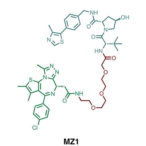 Example Of A Ternary Complex X Ray Crystal Structure Of Protac 1