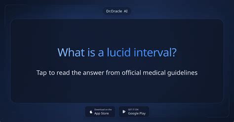 What Is A Lucid Interval