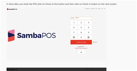help setup clockin v5 question sambaclub forum