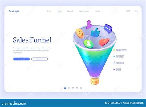 Sales Funnel Isometric Stock Illustrations Sales Funnel Isometric Stock Illustrations