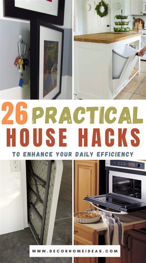 26 Ingenious House Hacks For A Simpler More Efficient Home