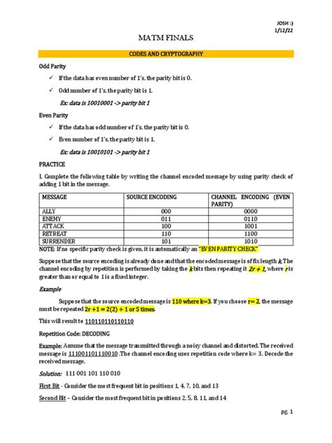 Matm Finals Pdf Cipher Cryptography